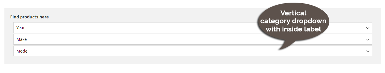 Magento 2 Category Dynamic Dependent Dropdown Year Make Model Extension