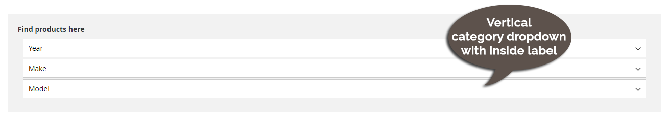 Magento 2 Category Dynamic Dependent Dropdown Year Make Model Extension