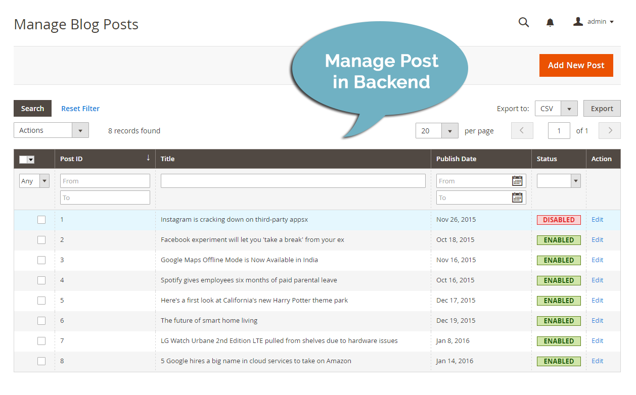 Magento 2 Blog Extension - Most Popular Magento Blog Module