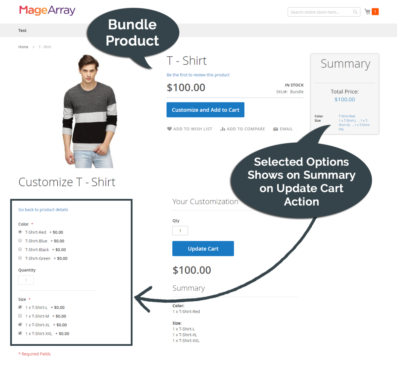 Magento 2 Sticky Sidebar Summary Extension