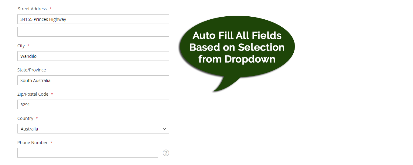 Magento 2 Google Address Auto Complete Extension
