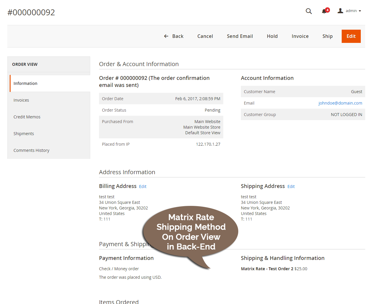 Magento 2 Matrix Rate Shipping Extension