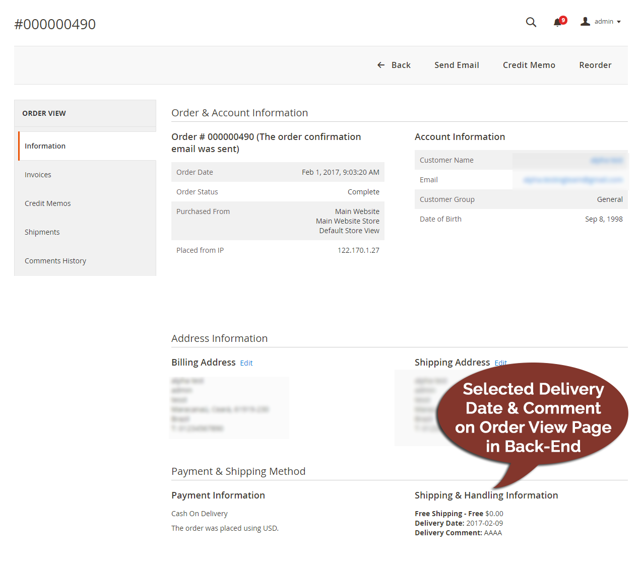 Magento2 Order Delivery Date Extension