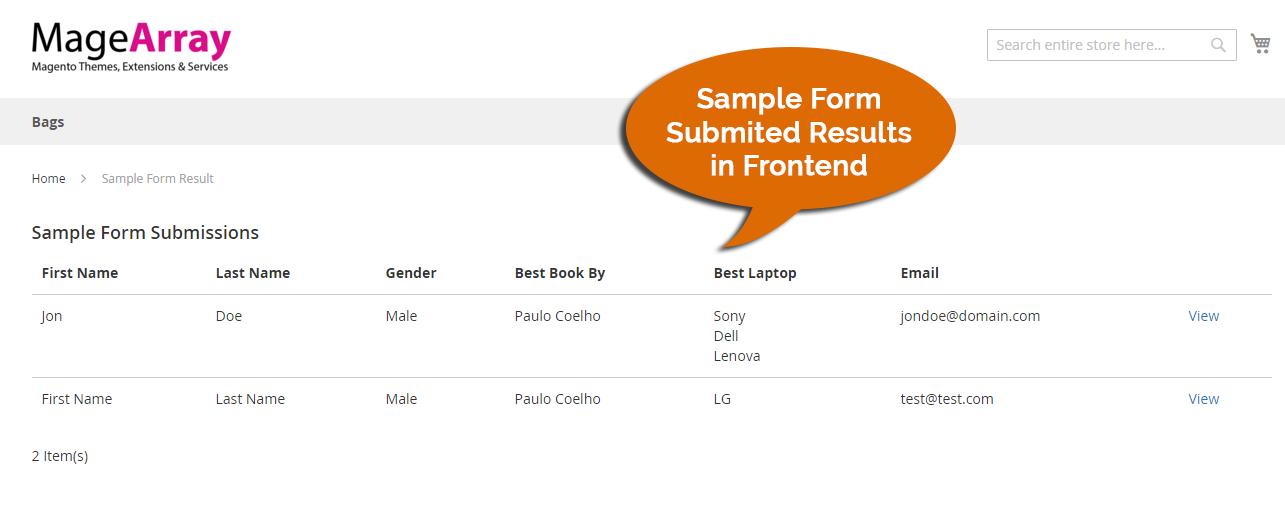 Magento 2 Form Builder Extension - An extension for custom web form