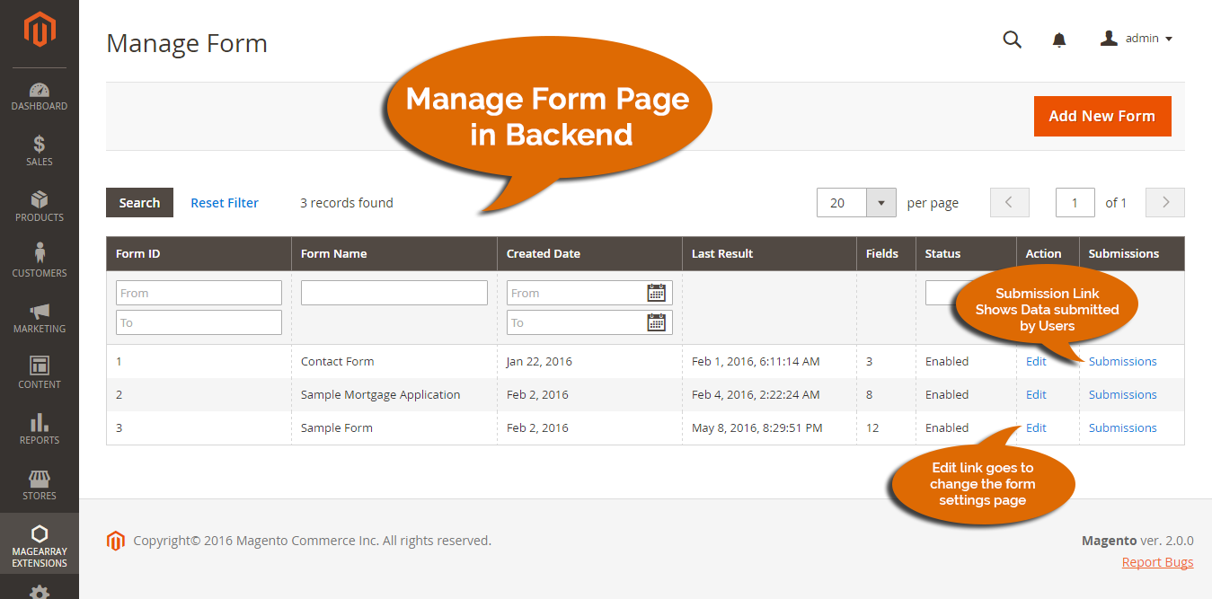Magento 2 Form Builder Extension - An extension for custom web form