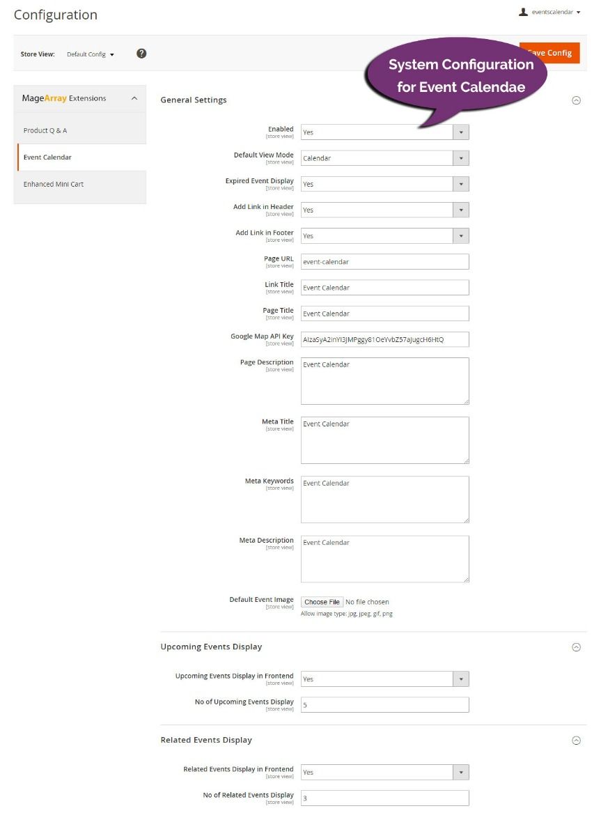 Magento 2 Events Manager Extension